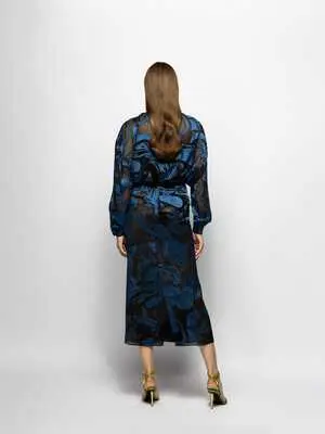 PAULA Liatris Devoré Blouse