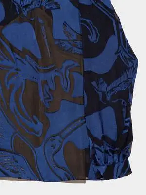 PAULA Liatris Devoré Blouse