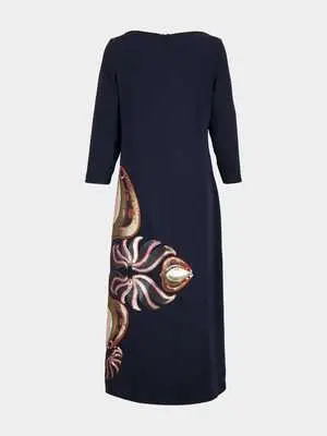 PAULA Name Bellona Sequin Embroidered Long Dress