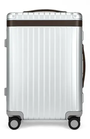 CARL FRIEDRIK Aluminium Carry-on Luggage - Silver/black