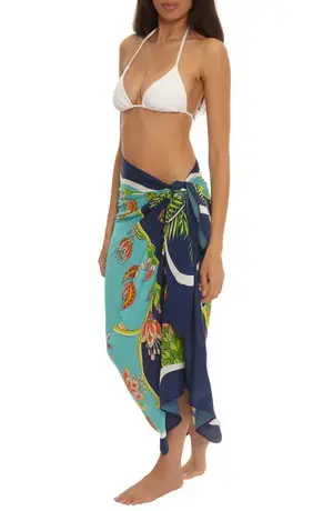 Trina Turk Flamingo Cover-up Pareo