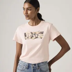 LEVI'S Floral Logo Crewneck T-shirt
