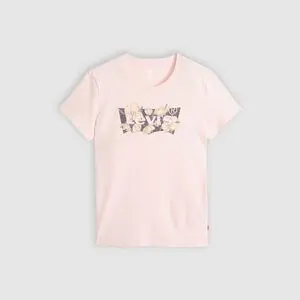 LEVI'S Floral Logo Crewneck T-shirt