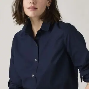 LEVI'S Classic Shirt With Embroidered Logo