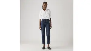 LEVI'S 501 Original Cropped Jeans - Salsa