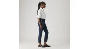 LEVI'S 501 Original Cropped Jeans - Salsa