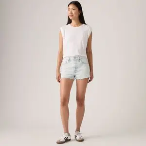 LEVI'S 501 High Rise Denim Shorts - Glacial Pace