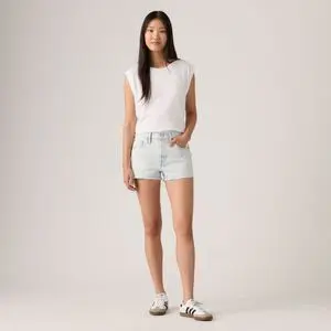 LEVI'S 501 High Rise Denim Shorts - Glacial Pace