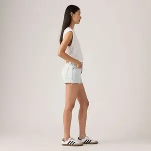 LEVI'S 501 High Rise Denim Shorts - Glacial Pace