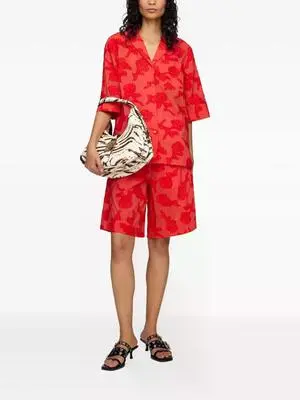 GANNI Fil-coupé Floral Shirt