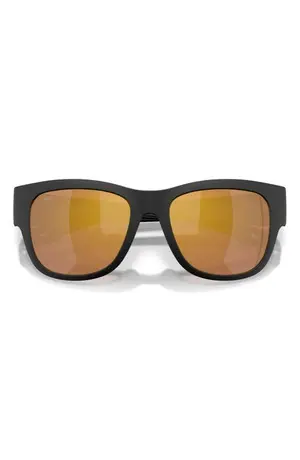 COSTA DEL MAR Caleta Polarized Sunglasses - Netplus Black/gold