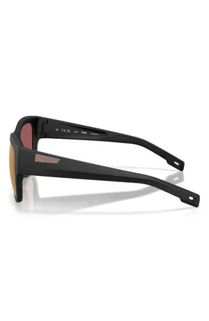 COSTA DEL MAR Caleta Polarized Sunglasses - Netplus Black/gold