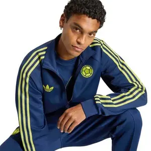 Adidas Colombia National Team Originals Full-zip Track Jacket - Navy