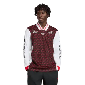 Adidas Arsenal X Places+faces Lifestyler Long Sleeve Fashion Jersey - Black