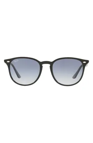 Ray-ban Black Round Frame Sunglasses