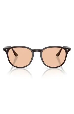 Ray-ban Phantos Sunglasses - Transparent Brown/brown