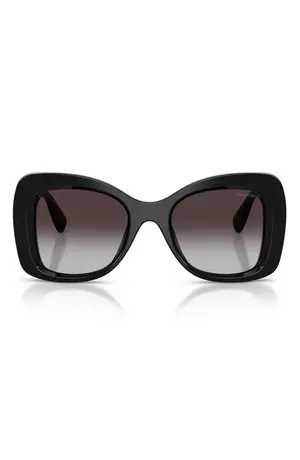 SWAROVSKI Butterfly Sunglasses - Black/grey Gradient