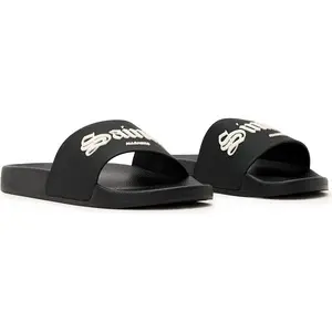 ALLSAINTS Saint Slide Sandals With Logo Detailing
