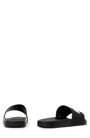 ALLSAINTS Saint Slide Sandals With Logo Detailing