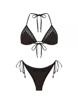 Attico Perforated Detail Bikini
