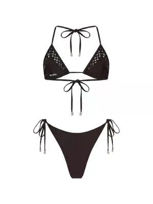 Attico Perforated Detail Bikini
