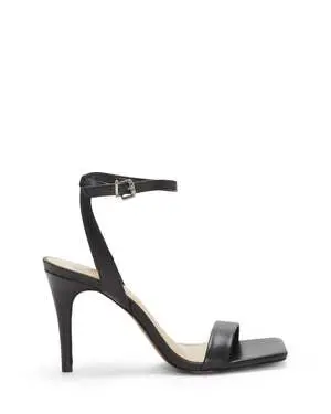 Vince Camuto Vince Camuto Saprenda Ankle Strap Heeled Sandal Black