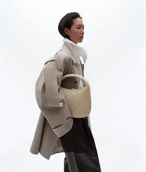 Bottega Veneta Small Veneta Bag - Ecru