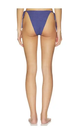 LA PORTE Luxe Aurora Bikini Bottom - Deep Cobalt