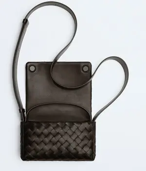Bottega Veneta Intrecciato Mini Bag With Flap