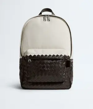 Bottega Veneta Intrecciato Backpack - Natural/fondant