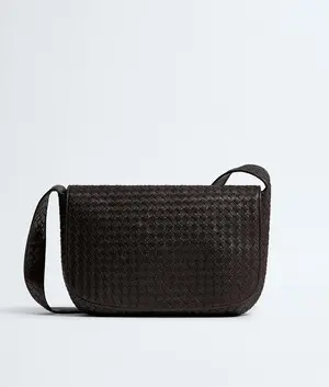 Bottega Veneta Veneto Large Messenger - Espresso