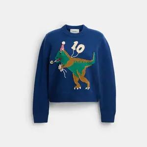 COACH Rexy 10th Birthday Crewneck Sweater
