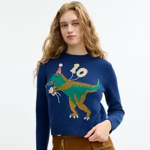 COACH Rexy 10th Birthday Crewneck Sweater