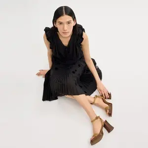 COACH Tea Rose Platform Sandal - Natural