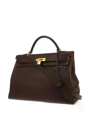 Hermès Kelly Box Leather Handbag