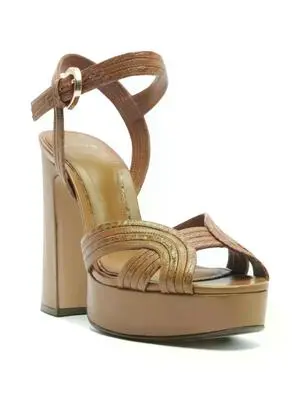 ALEXANDRE BIRMAN Naika Platform Sandals - Brown