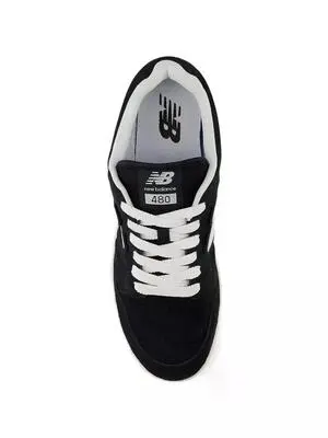 NEW BALANCE Suede Panel Sneakers - Black