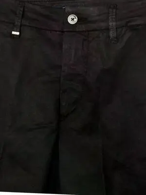 FAY Pressed-crease Slim-fit Cotton Trousers