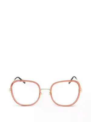 Marc Jacobs Square-frame Eyeglasses - Orange