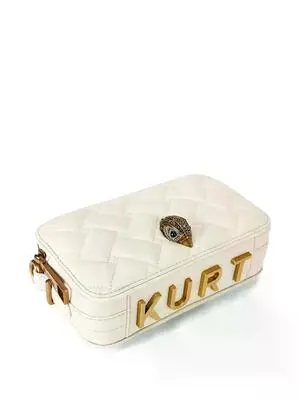 Kurt Geiger Kensington Quilted Eagle-head Satchel - Neutrals