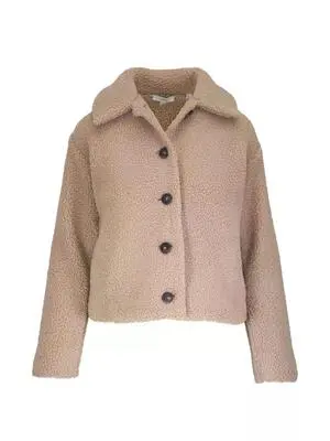 Vince Sherpa Collared Jacket - Neutrals