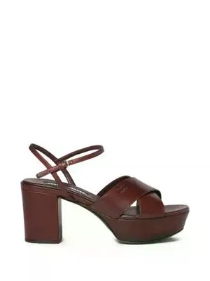 Miu Miu Crossover-strap Platform Sandals