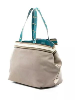 Prada Canapa Logo Tote Bag