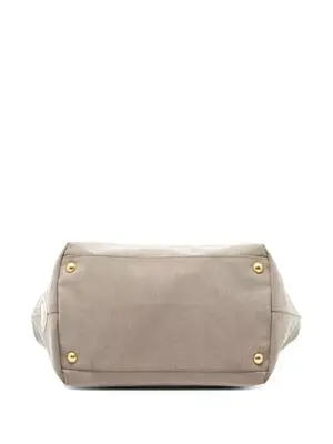 Prada Canapa Logo Tote Bag