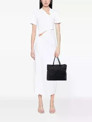 Fendi Zucchino Canvas Tote Bag