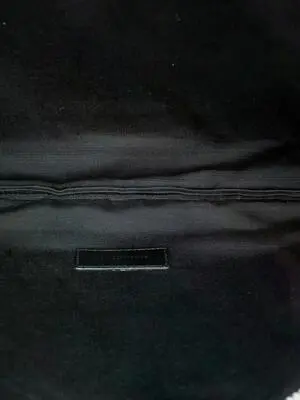 Saint Laurent Grain De Poudre Zip Document Holder Clutch Bag