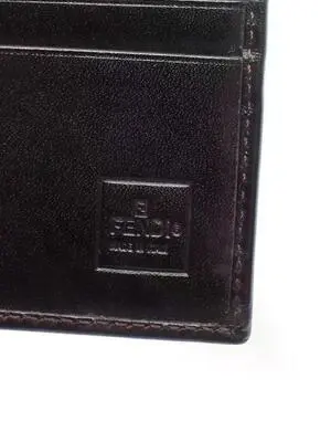 Fendi 2000-2010 Zucca Bifold Wallet Small Wallets