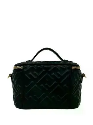 Fendi Nappa Leather Vanity Bag Satchel