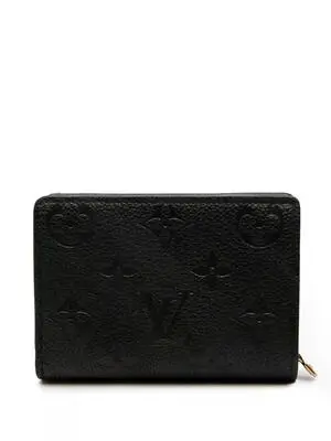 LOUIS VUITTON 2021-2026 Monogram Empreinte Clea Wallet Small Wallets - Black