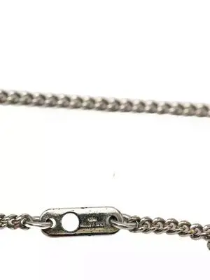 LOUIS VUITTON Brass Monogram Eclipse Charm Necklace